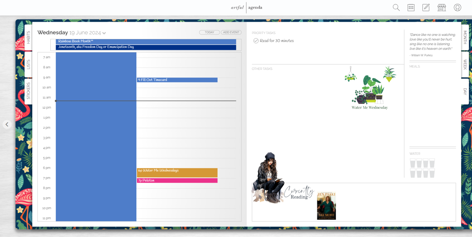 How I Stay Organized with Artful Agenda {Digital Planner Review ...
