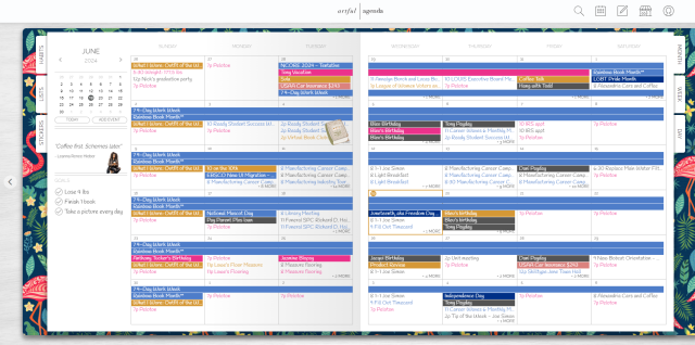 How I Stay Organized with Artful Agenda {Digital Planner Review ...
